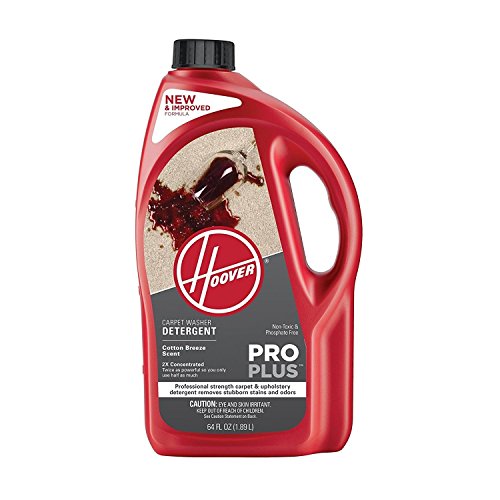 Hoover Shampoo, Proplus 2X Prof Carpet and Upholstery 64 oz. – Red Vacuums