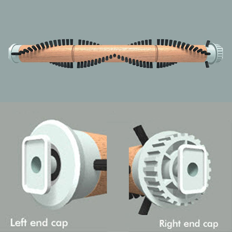 Electrolux Brushroll, 2 Row Pn5 Pn6 W/Ends Discovery Epic Part EL205 ...