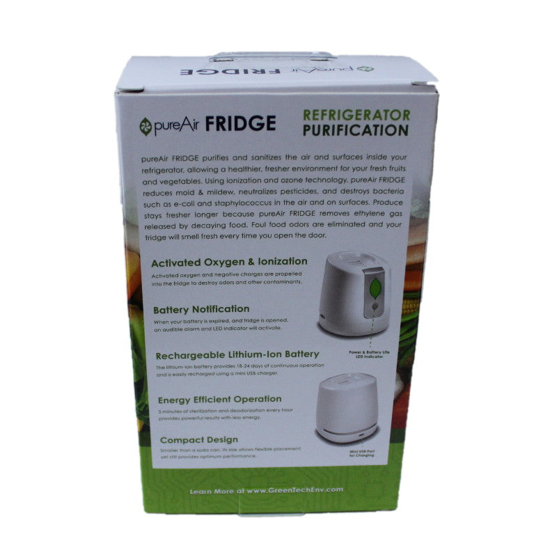 Greentech Air Cleaner, PureAir Fridge SKU PAIR FRIDGE – Red Vacuums