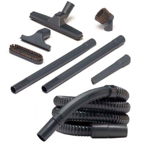 Fuller Brush 7-Piece Attachment Kit, 12-Foot Hose Part TWK-12 – Red Vacuums
